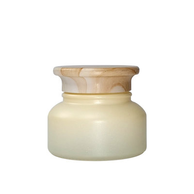 50g Empty Cosmetic Bottles SGS Face Cream Containers Engraving OEM